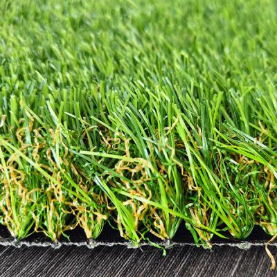 China 40mm Pile Height Artificial Turf with 3/8 Gauge for Environmental Protection and Landscape Use for sale