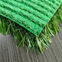 China 14600 Dtex Great UV Resistance Low Maintenance Green Artificial Turf With Black Or Green SBR Latex Backing for sale
