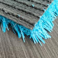 China 25mm Pile Height Anti Static UV Resistant Artificial Grass with Customizable Blue Surface for Wholesalers and Distributors for sale