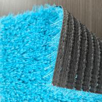 China 25mm Pile Height Anti Static UV Resistant Artificial Grass with Customizable Blue Surface for Wholesalers and Distributors for sale