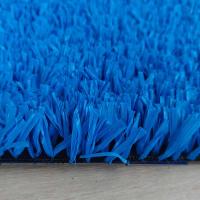 China 20 mm Pile Height Tennis Artificial Turf Customized Multi Purpose Blue For Playground for sale