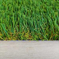 China 8800 Dtex 40mm Pile Height Hot Melt Fabric Backing Landscape Artificial Grass In 4 Colors for sale
