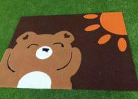 China 17mm Pile Height UV Resistant Customizable Pattern Artificial Grass for Kindergartens and Gardens for sale