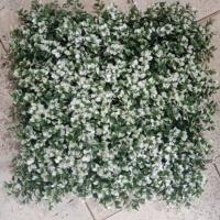China 50cm*50cm Fake Green Grass Wall Size Customizable PE for sale