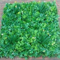 China High Simulation Artificial Wall Grass Easy Installation Simple Maintenance Bad Weather Resistance for sale