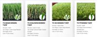 China 60mm Pile Height 12400 Dtex C Spine Shape Artificial Turf for Landscape Grass Applications for sale