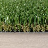 China PU Adhesive 28mm 13800 Dtex Landscape Artificial Grass Double PP Backing Balconies Backyards Decorations UV Resistance Low Maintenance for sale