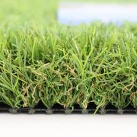 China Multi Direction Landscape Artificial Green Turf 40mm PU Coating Double PP Backing High Dtex for sale
