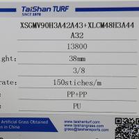 China 38mm 13800 Dtex Artificial Grass Synthetic Turf for Playground Landscaping for sale