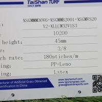 China 45mm Pile Height Non-directional Five Colors Artificial Turf for Backyards Gardens and Streets for sale