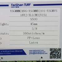 China 45mm Pile Height Five Colors Non-directional Artificial Turf for Backyards Gardens Patios and Streets for sale