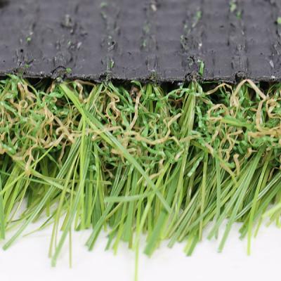 China 45mm Landscape Artificial Grass with Customizable Roll Lengths High Water Permeability and Fire Resistance for Gardens and Backyards for sale