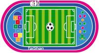 China Customizable Specifications Mini Soccer Turf with Sports-Grade Artificial Football Pitch for Low Maintenance for sale