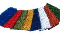 China 20mm Pile Height Customizable UV Resistant Artificial Turf for Tennis and Sports for sale