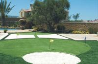 China Golf Artificial Turf with 17mm Pile Height High Density and PU Adhesive for Synthetic Putting Greens for sale