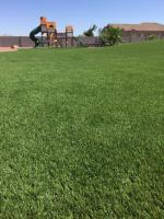 China 40mm Pile Height Landscape Artificial Grass for Zero Daily Maintenance and All-Weather Performance in Gardens and Yards for sale