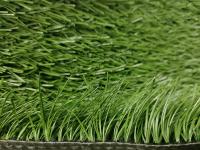 China Dark Green Football Artificial Turf with High Permeability 50mm Pile Height and 12000 Dtex for Sports Surfaces for sale