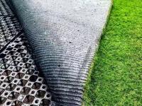 China 30mm Thickness Plastic Material Drainage Board Laying Under Landscape Artificial Grass for sale
