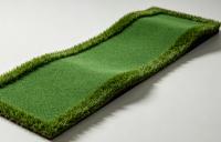 China 16mm PE Material High Density Golf Artificial Turf for Professional Putting Green for sale