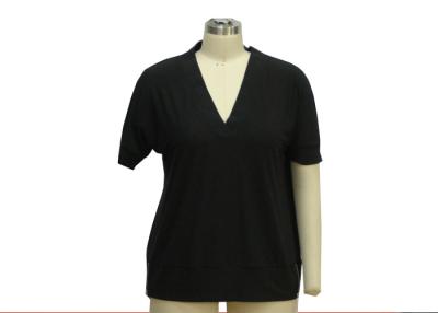 China 90% Polyester 10% Spandex Casual Ladies Wear Short Sleeve Summer Blouses for sale