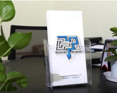 China office leaflet holder plastic brochure holder plastic brochure holder one pocket  wall brochure brochure display for sale