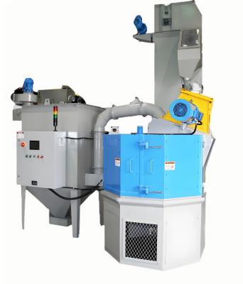 China Rotary Table Shot Blasting Machine 380V PLC Control 1000mm-4000mm for Small Metal Parts Moulds for sale