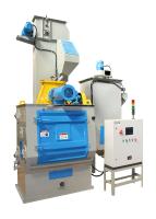 China Rubber Belt Tumble Drum Shot Blasting Machine Q32 Series 200kg to 1350kg Batch Cleaning for sale