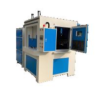China Fully Automatic Satellite Multi Rotary Table Sand Blasting Machine For High Productivity for sale