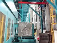 China High Speed Fully Automatic Vertical Foundry Molding Machine 600-850mm Sand Mold Size 400 Molds per Hour for sale