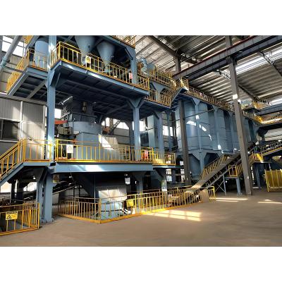 China Green Sand Reclamation Equipment for Automatic Molding Line 50 TPH Foundry System for sale