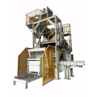 China Rotary Drum Shot Blasting Machine With Auto Loading For Batch Metal Parts Cleaning for sale