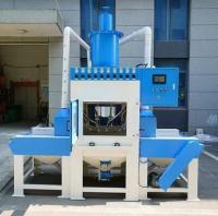 China Automatic Pass Through Sand Blasting Machine with Mesh or Roller Conveyor 1200mm Width for sale