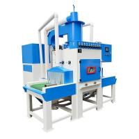 China Automatic Pass Through Sand Blasting Machine with Mesh or Roller Conveyor 1200mm Width for sale
