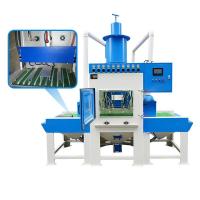 China Automatic Pass Through Sand Blasting Machine with Mesh or Roller Conveyor 1200mm Width for sale