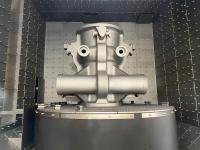 China Big Rotary Table Shot Blasting Machine For Large Heavy Metal Parts Blasting for sale
