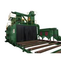 China Roller Conveyor Shot Blasting Machine 4-12 Blast Wheels Conveyor Speed 0.5-4m/Min for sale