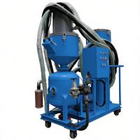 China Vacuum Recovery Manual Sand Blasting Machine With Automatic Abrasive Recycle for sale