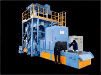 China Automatic Control Mode Wire Mesh Shot Blasting Machine With Cleanliness Sa2.5-3.0 for sale