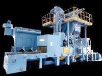 China Cleanliness Sa2.5-3.0 Wire Mesh Shot Blasting Machine With Noise Level Below 90 DB for sale