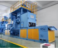 China Cleanliness Sa2.5-3.0 Wire Mesh Shot Blasting Machine With Noise Level Below 90 DB for sale