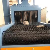 China Automatic Wire Mesh Shot Blasting Machine ABB Motor 90 dB Noise Level for sale