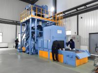 China Automatic Wire Mesh Shot Blasting Machine ABB Motor 90 dB Noise Level for sale