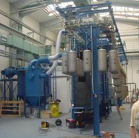 China Monorail Hanger LPG Cylinder Shot Blasting Machine 200-500 Pcs/H Sa2.5 for sale