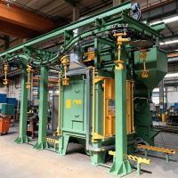 China Spinner Hanger Shot Blasting Machine Supporting Customizable Configurations to Meet Specific Metal Treatment Requirements for sale