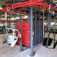 China Spinner Hanger Shot Blasting Machine for Continuous Surface Cleaning and Metal Preparation in Industrial Production Lines for sale
