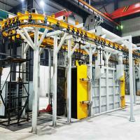 China Industrial Spinner Hanger Shot Blasting Machine Offering Performance and Consistent Surface Finishing for Metal Parts for sale