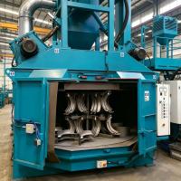 China Heavy Duty Rotary Table Shot Blasting Machine with PLC Control for Customizable Surface Treatment for sale