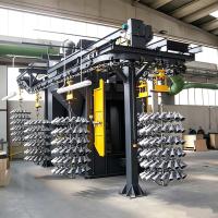 China Spinner Hanger Shot Blasting Machine Offering User Friendly Controls and Automated Operation for Increased Productivity for sale