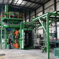China Spinner Hanger Shot Blasting Machine Delivering Surface Preparation Results to Support Subsequent Manufacturing Processes for sale