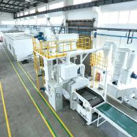China Wire Mesh Shot Blasting Machine Suitable for Various Wire Mesh Sizes and Types with Adjustable Blasting Parameters for sale